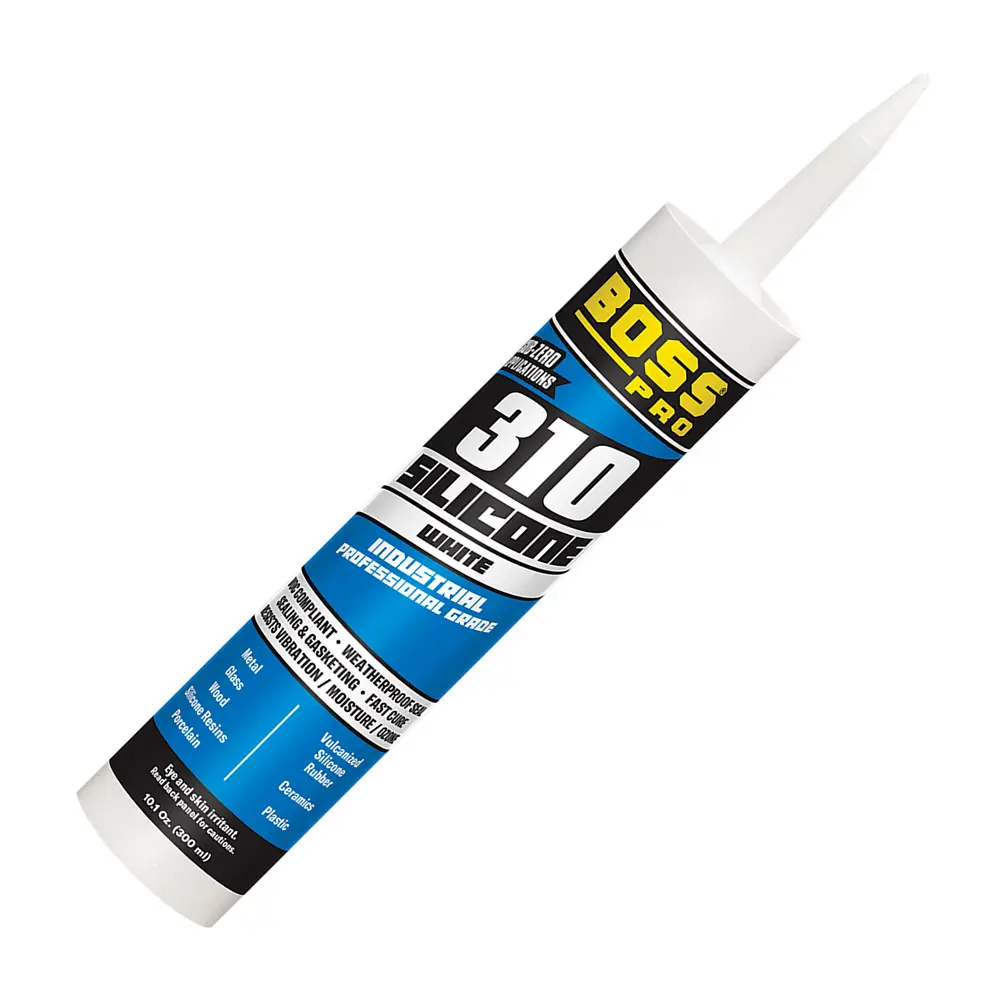 BOSS® 310 Clear Industrial Silicone Sealant 10.1 oz Tube | DHC Supplies ...