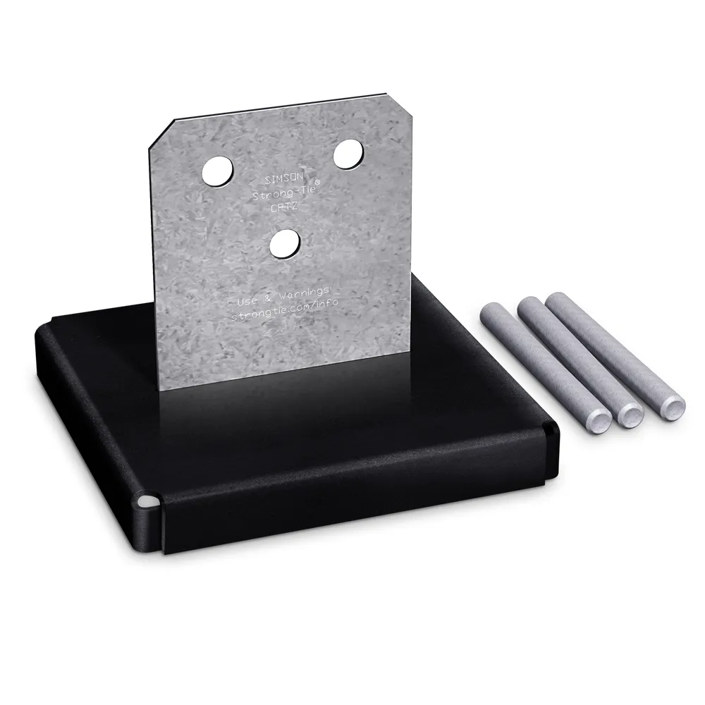 Simpson Strong-Tie CPT88Z ZMax® Concealed Post Tie - Available from DHC ...