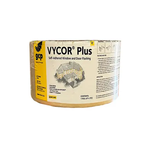 Grace Vycor Plus Self-Adhered Flashing 4" x 75'