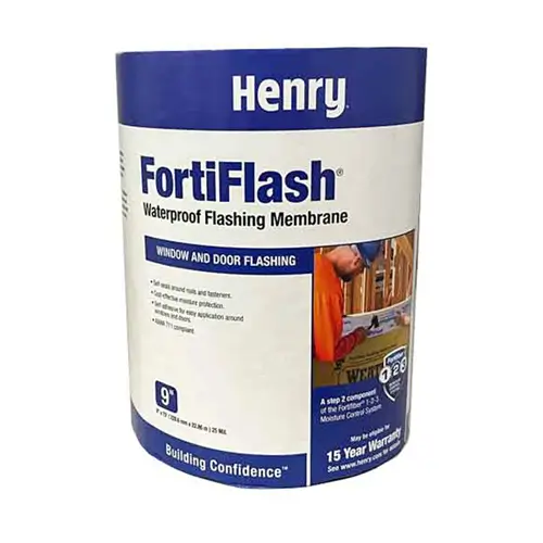 9" x 75' FortiFlash Waterproof Flashing Membrane