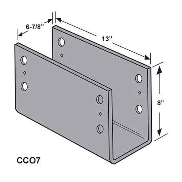 Simpson Strong-Tie CCO7 End Column Cap