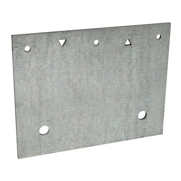 Simpson Strong-Tie Post & Column Bases installed after the concrete is ...