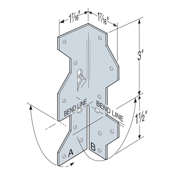 Simpson Strong-Tie A35 Framing Clips