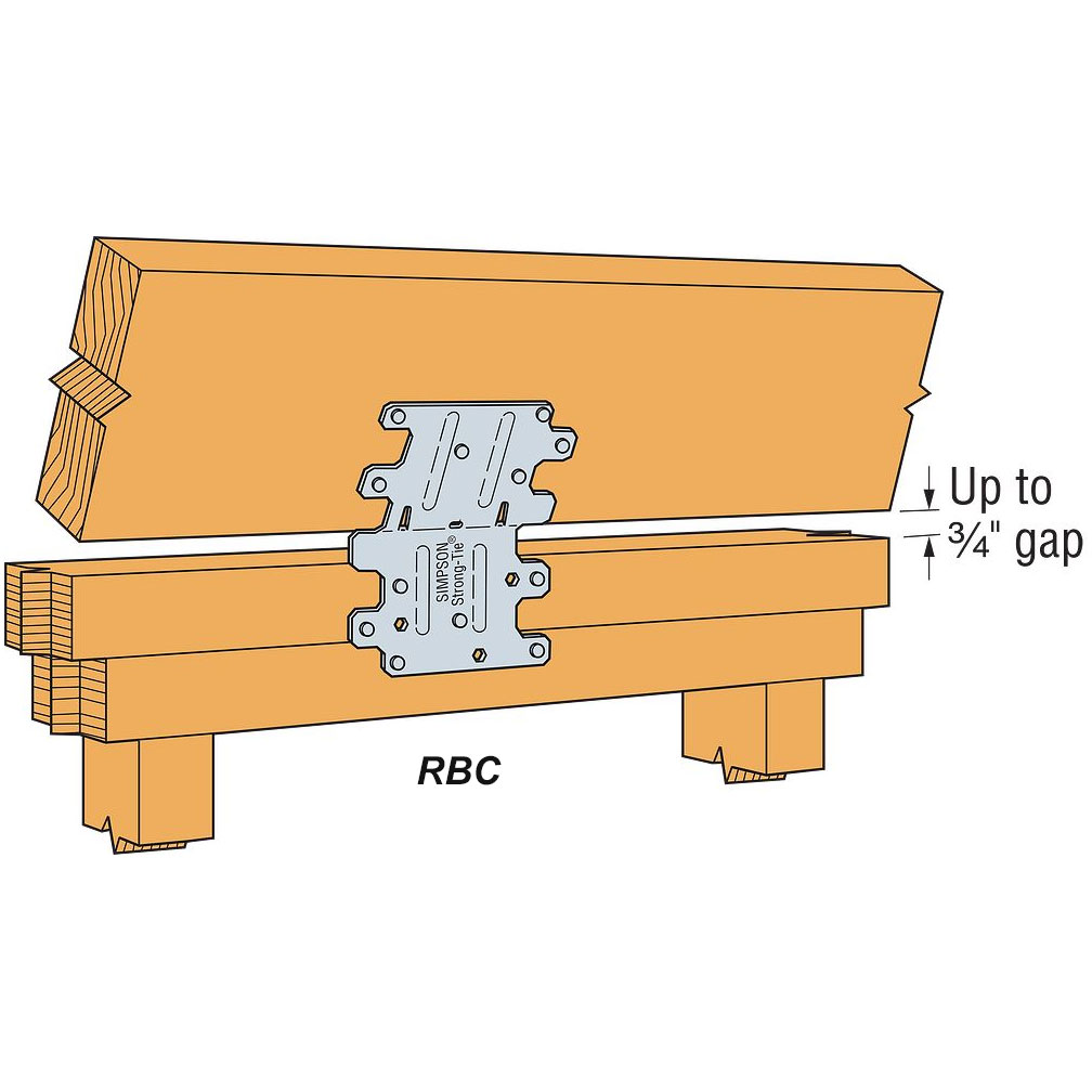 Simpson Strong-Tie RBC Roof Boundary Clip