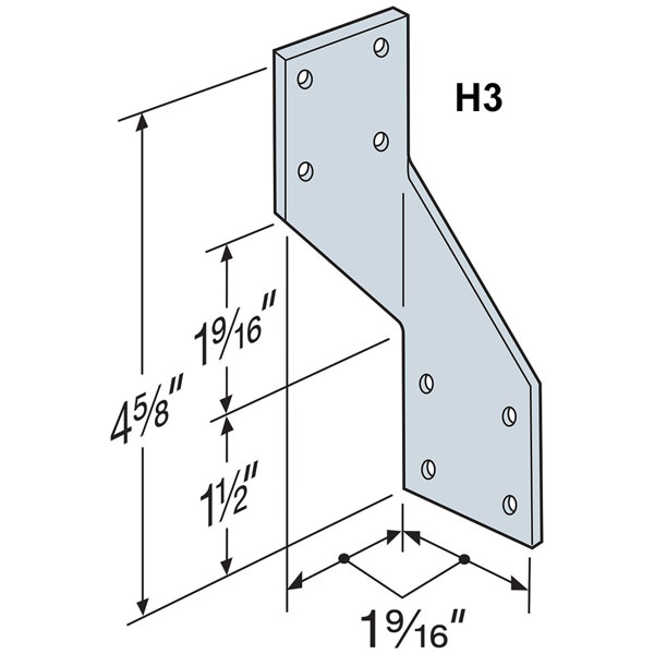 Simpson Strong-Tie H3 Hurricane Tie