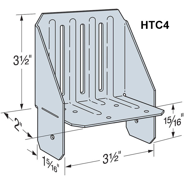 Simpson Strong-Tie HTC4 Heavy Truss Clip
