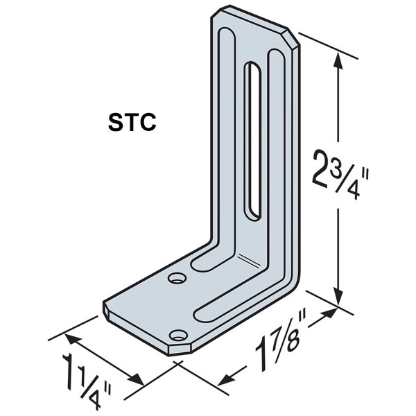 Simpson Strong-Tie STC Roof Truss Clips