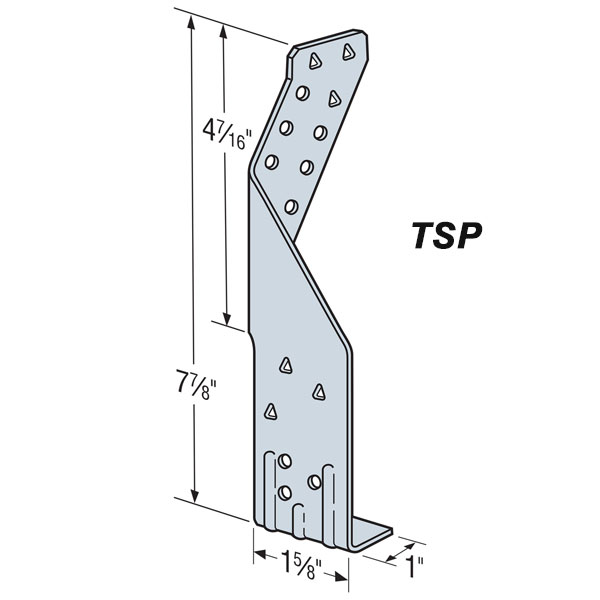 Simpson Strong-Tie TSP Stud Plate